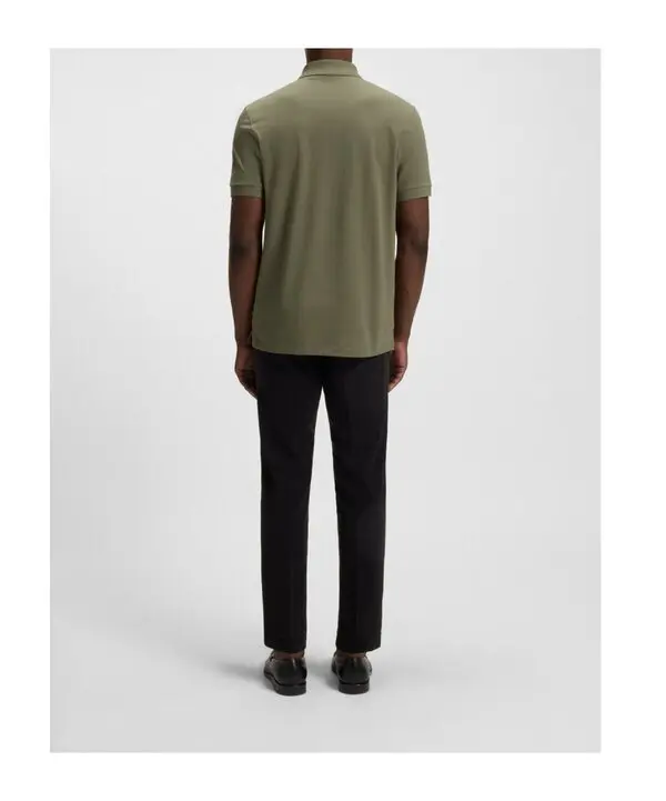 Hugo Boss Logo-embroidered Cotton Polo Shirt