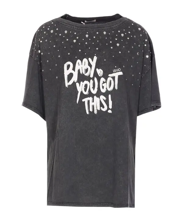 Liu Jo Short Sleeved Crewneck T-shirt