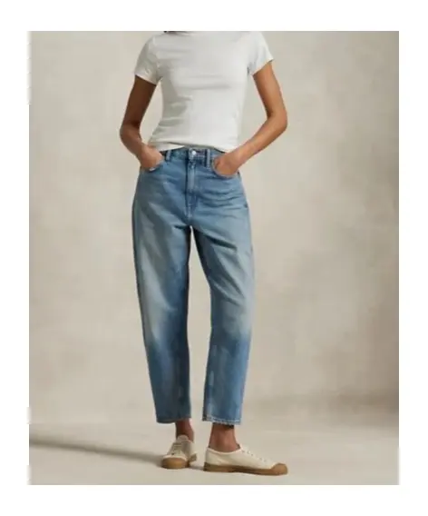 Polo Ralph Lauren Straight-leg Distressed Jeans
