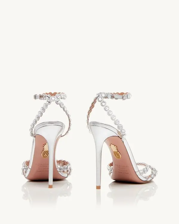 AQUAZZURA Tequila Embellished Sandals