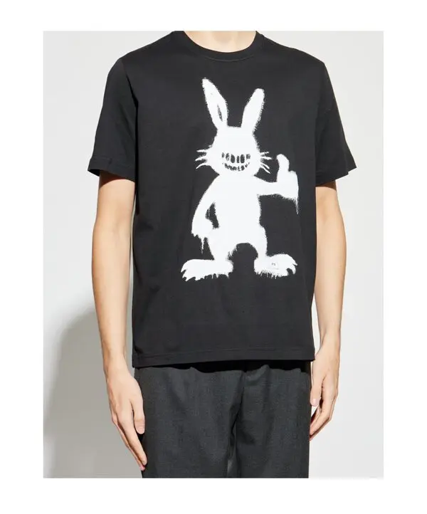 Paul Smith Rabbit-print Crewneck T-shirt