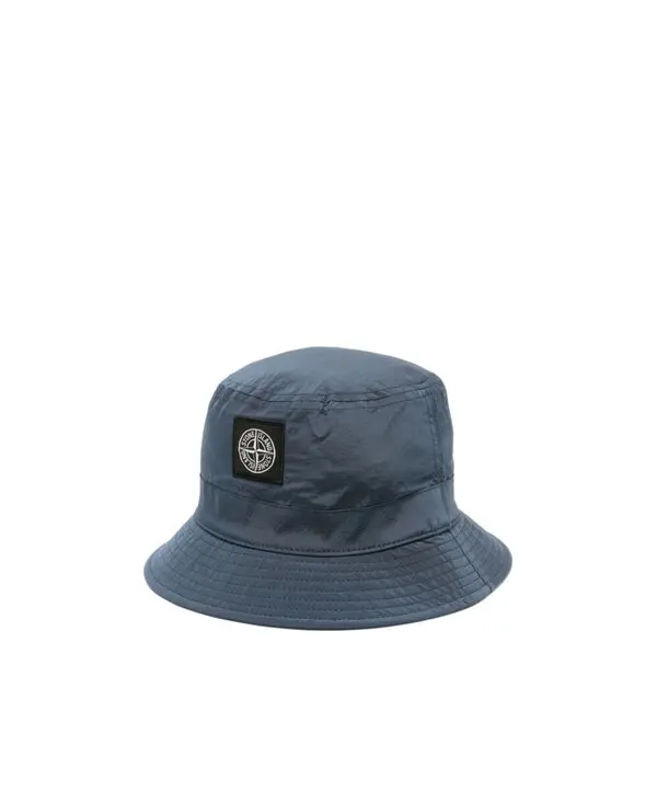 Stone Island Logo Patch Bucket Hat