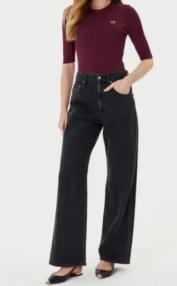 TWINSET Textured Knit Sweater