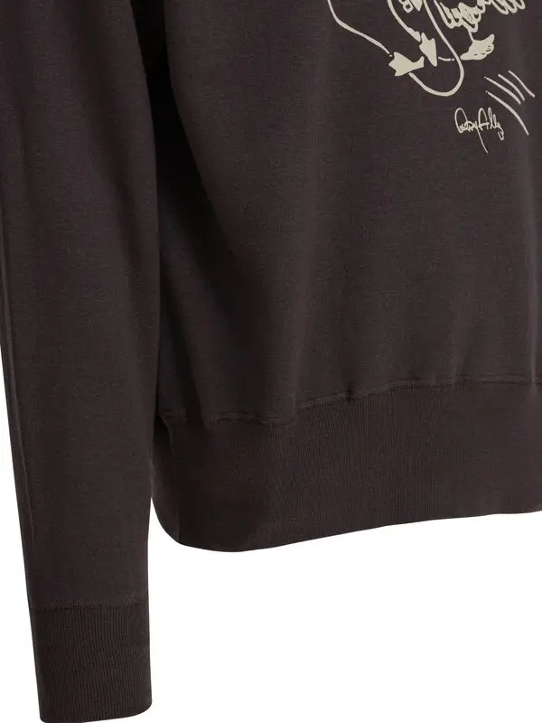 HUMAN MADE Graphic Print Cotton Sweatshirt