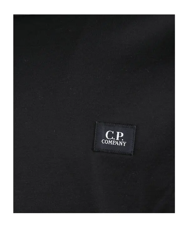 C.P. COMPANY Logo Patch Crewneck T-shirt