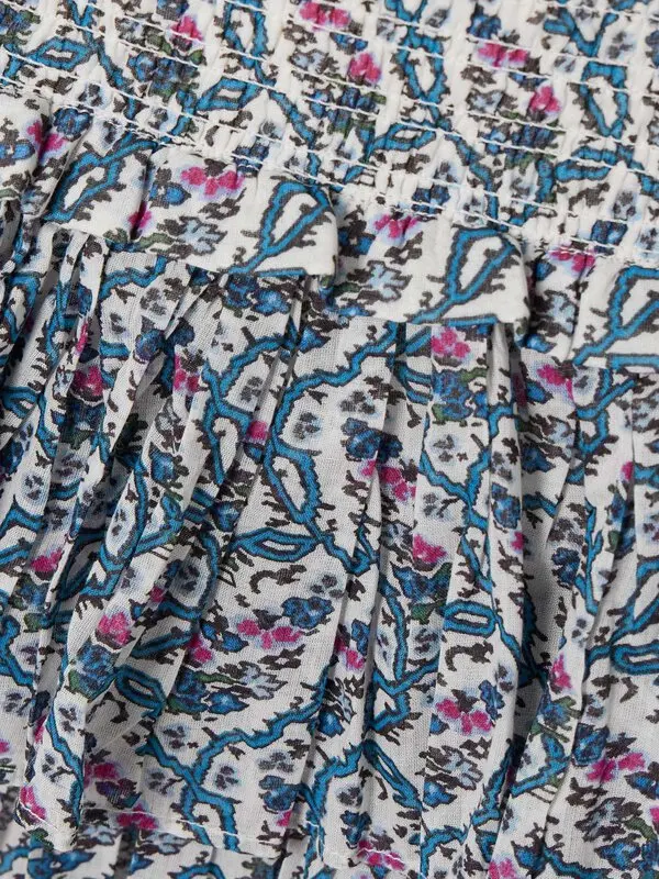 Isabel Marant Étoile Naomi Floral Ruffled Mini Skirt