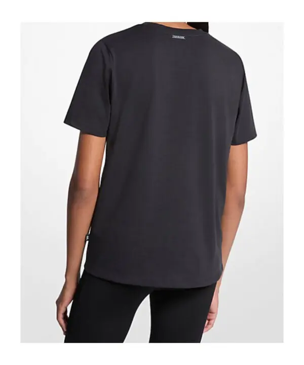 Michael Kors Cotton Jersey T-shirt With Logo Embellishment