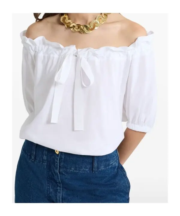 PATOU T-shirt With Drawstring