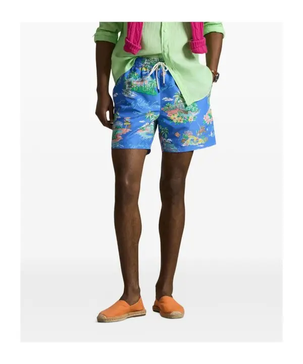 Polo Ralph Lauren Tropical Print Swim Shorts