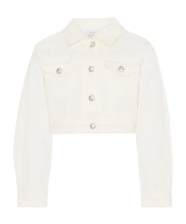 Monnalisa Crystal-embellished Jacket