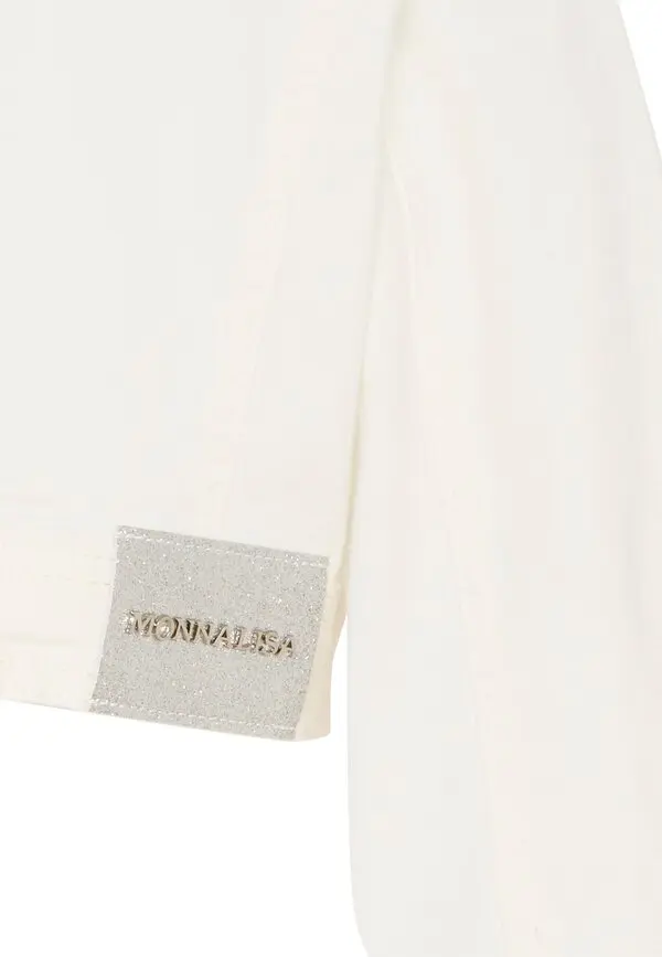 Monnalisa Crystal-embellished Jacket