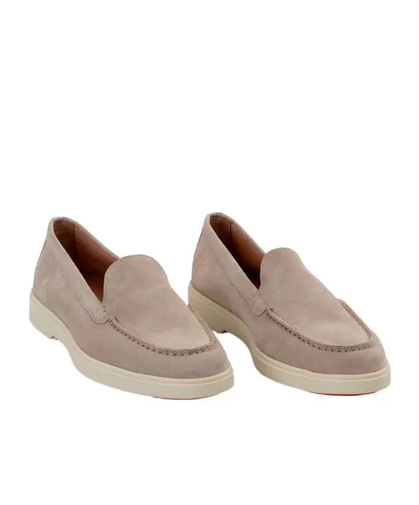 Santoni Logo Moulded Loafers