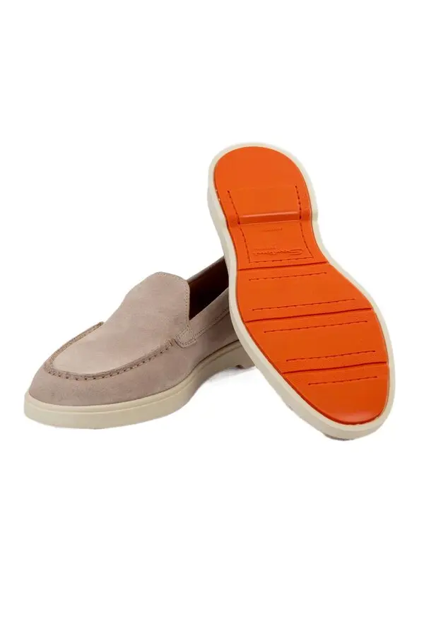 Santoni Logo Moulded Loafers