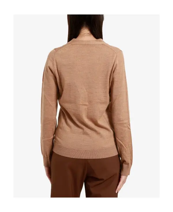 N.21 Long-sleeved Knitted Cardigan