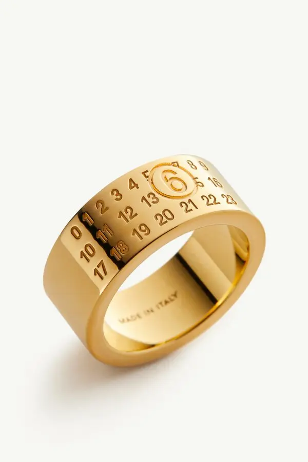 MAISON MARGIELA Numeric Minimal Signature Ring