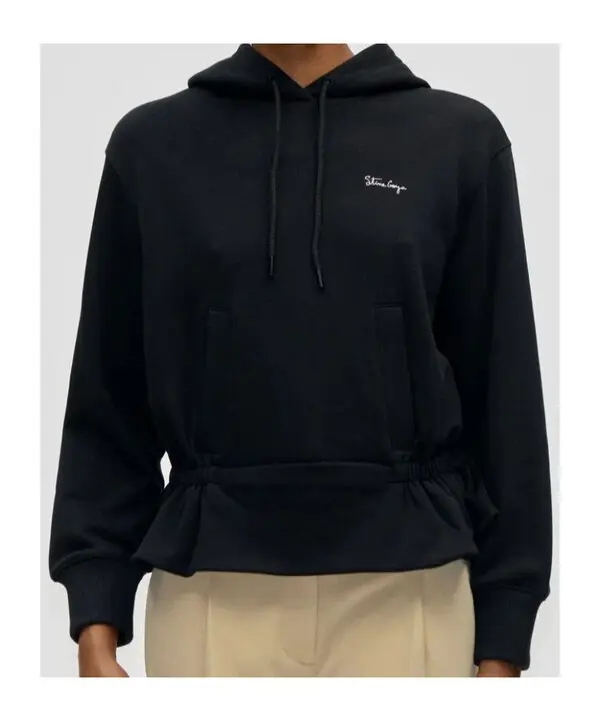 Stine Goya Ruffled-hem Hoodie