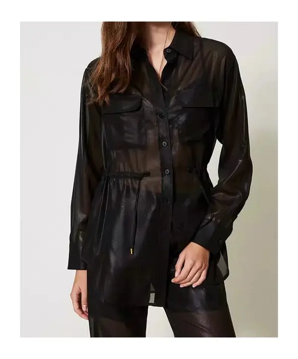 TWINSET Semi-sheer Shirt