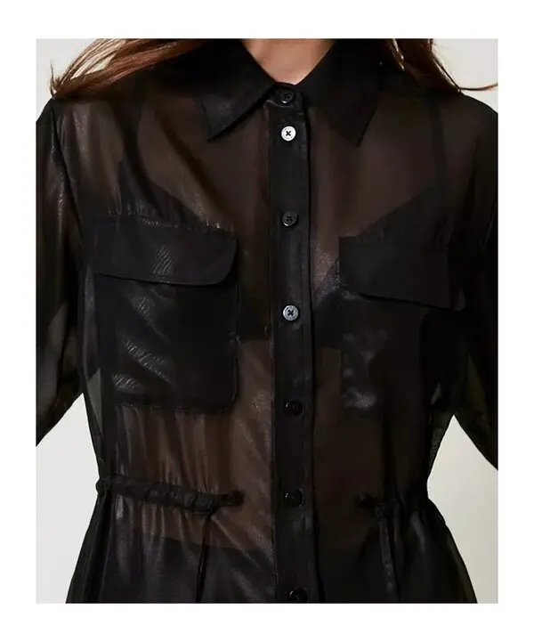TWINSET Semi-sheer Shirt