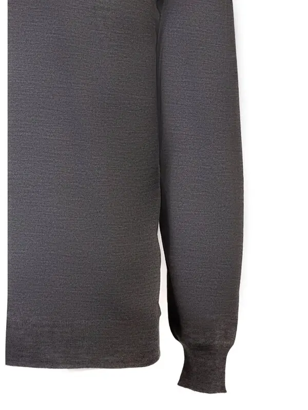 Fedeli Ribbed Crew Neck Knitwear