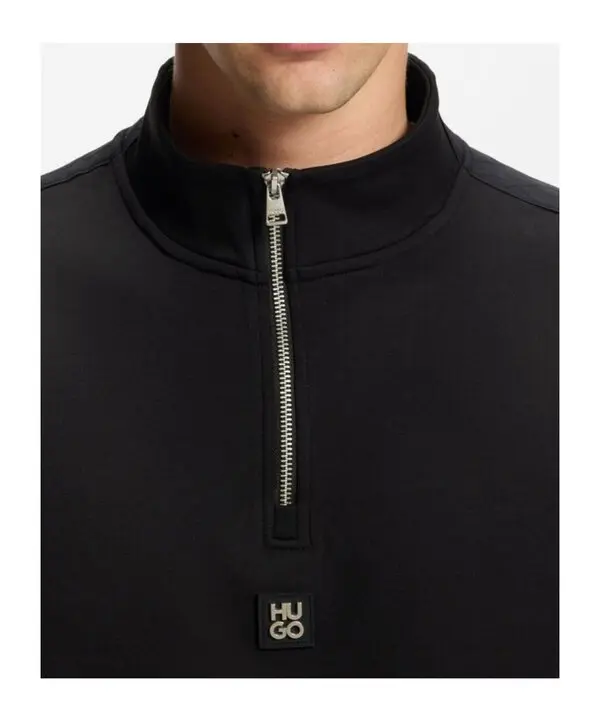 Hugo Boss Quarter Zip Panel Sweater