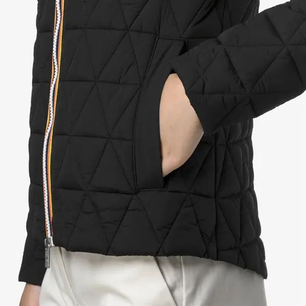K-WAY Quilted Zippered Jacket