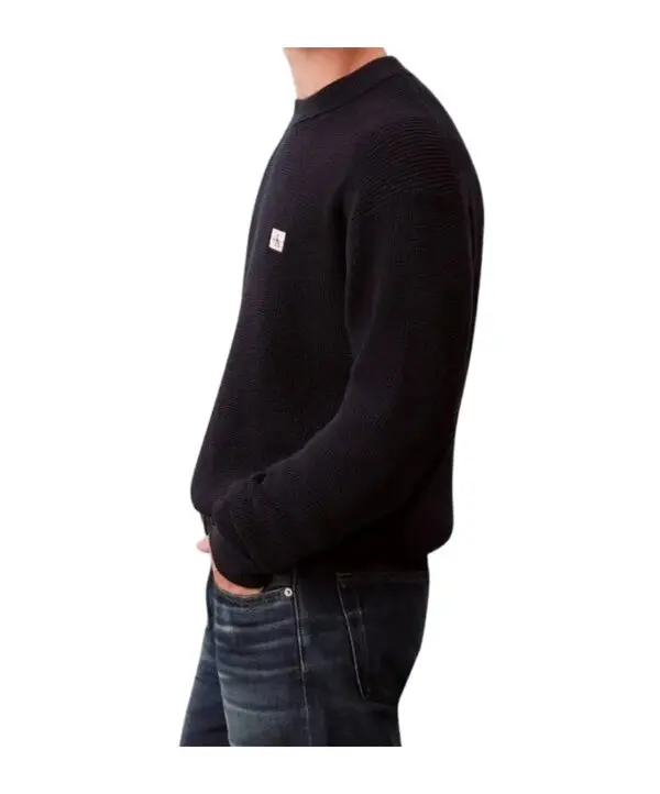 Calvin Klein Cotton Sweater With Monogram