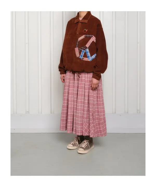 STORY MFG. Polite Pullover Peace Patchwork
