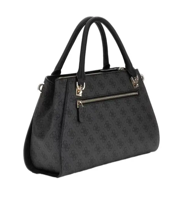 Guess Monogram Charm Satchel