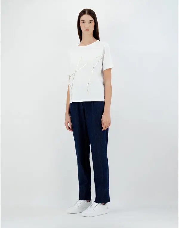 Herno Pattern-printed Crewneck T-shirt