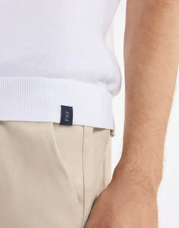 FAY Piqu Polo Shirt