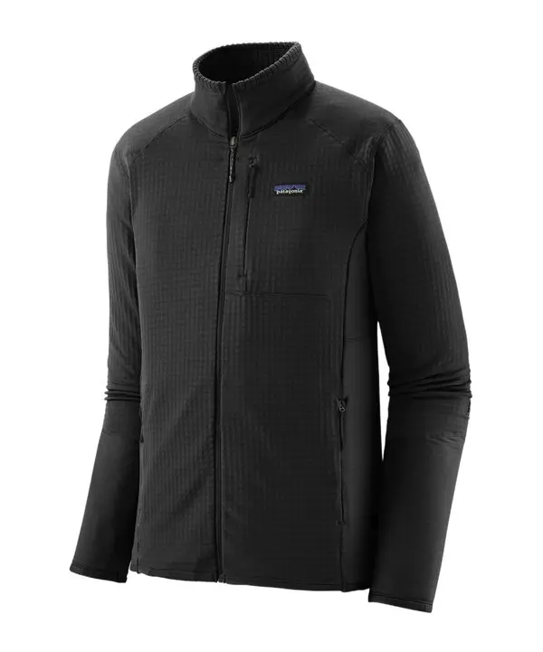 Patagonia Textured Zip-up Jacket - Black