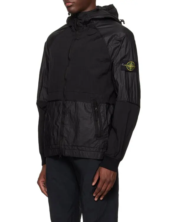 Stone Island Zip Up Hooded Jacket