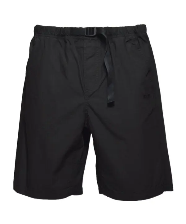 MSGM Buckle-strap Thigh-length Shorts - Black