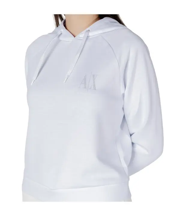 Armani Exchange Crystal-embellished Logo Hoodie