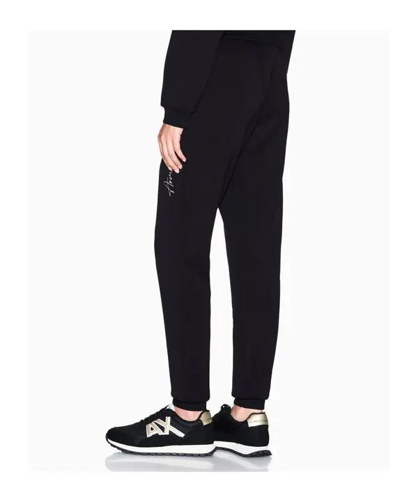Armani Exchange Jogger Trousers In Mixed Fabric