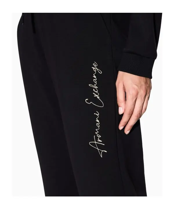 Armani Exchange Jogger Trousers In Mixed Fabric