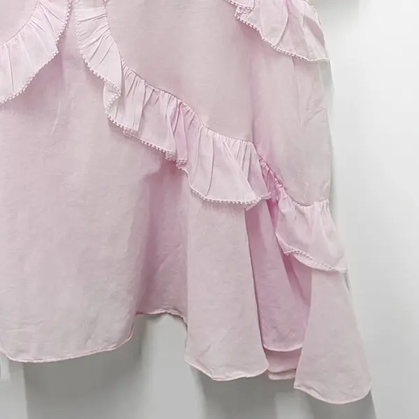 Isabel Marant Étoile Nalou Ruffled Sheer Top - Light Pink