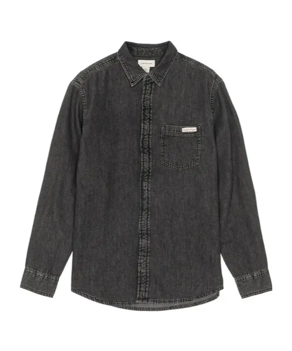 Calvin Klein Denim Shirt - Black