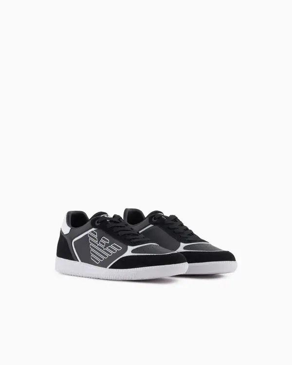 EA7 Lace-up Low-top Sneakers