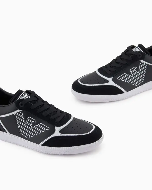 EA7 Lace-up Low-top Sneakers