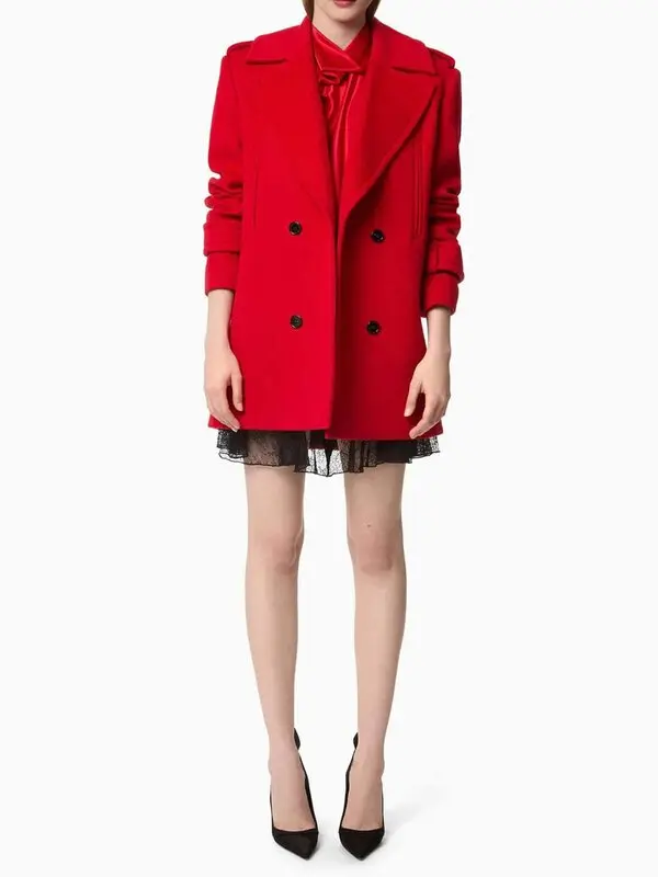 Nina Ricci Double-breasted Peacoat
