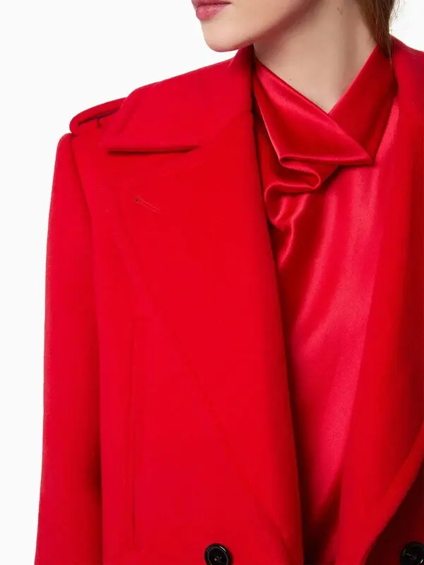 Nina Ricci Double-breasted Peacoat