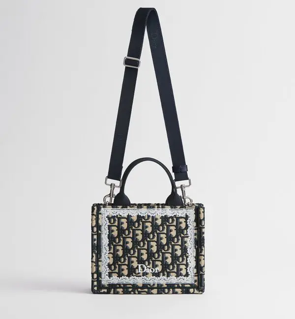 Dior Mini Book Tote With Strap
