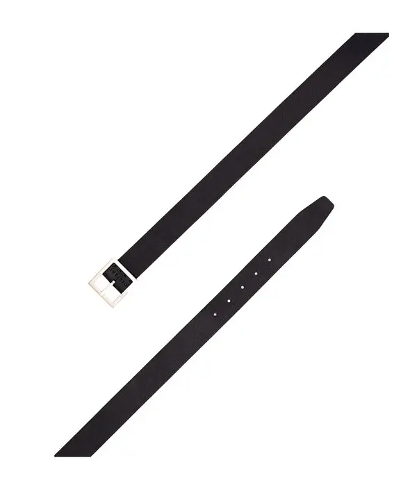 ORTIGNI Reversible Saffiano Leather Belt