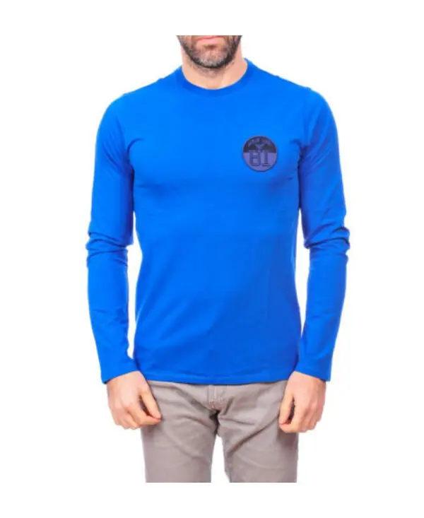 Emporio Armani Logo Details T-shirt - Blue