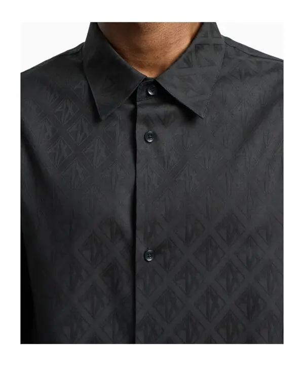 Armani Exchange Cotton Long-sleeve Shirt