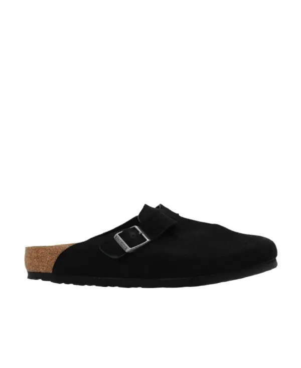 BIRKENSTOCK Boston Suede Slippers