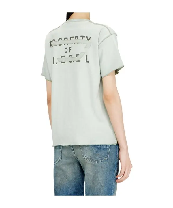 DIESEL® T-ily Crewneck T-shirt With Graphic Prints