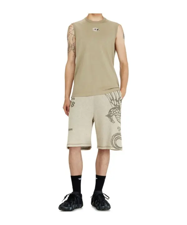 DIESEL® Oval-d Cotton Tank Top