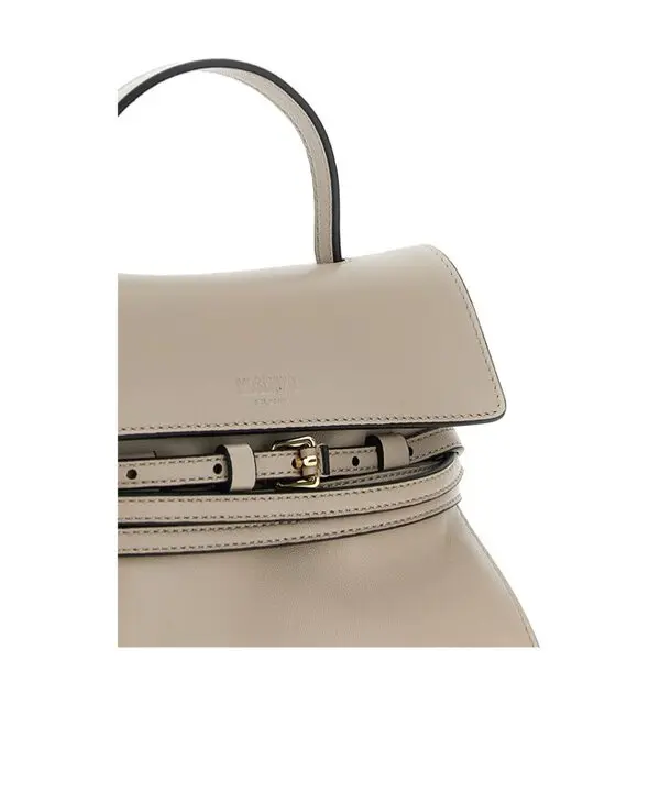 Moschino Tie Me Foldover Top Small Tote Bag